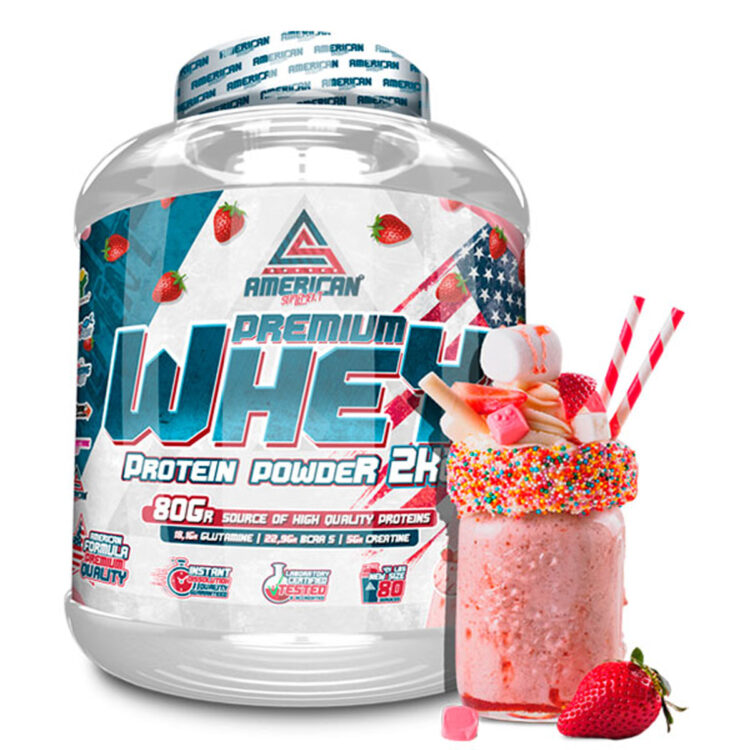 Proteina 100% WHEY PROTEIN American Suplement 2 Kg