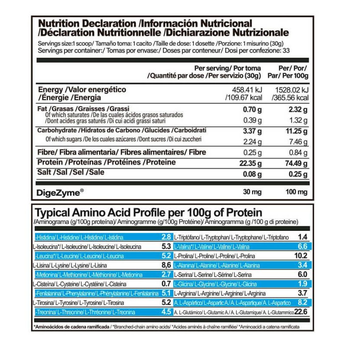 Caseina Casein Zero PROTEINA Life Pro 900 Gr - P.V.P 35,90€