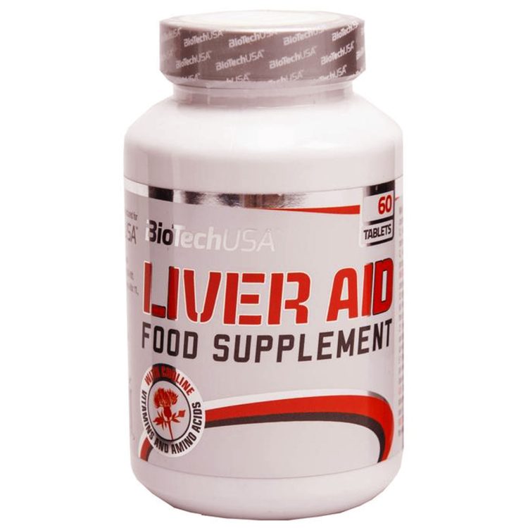 Protector Hepatico Biotech USA Liver Aid 60 Tabletas