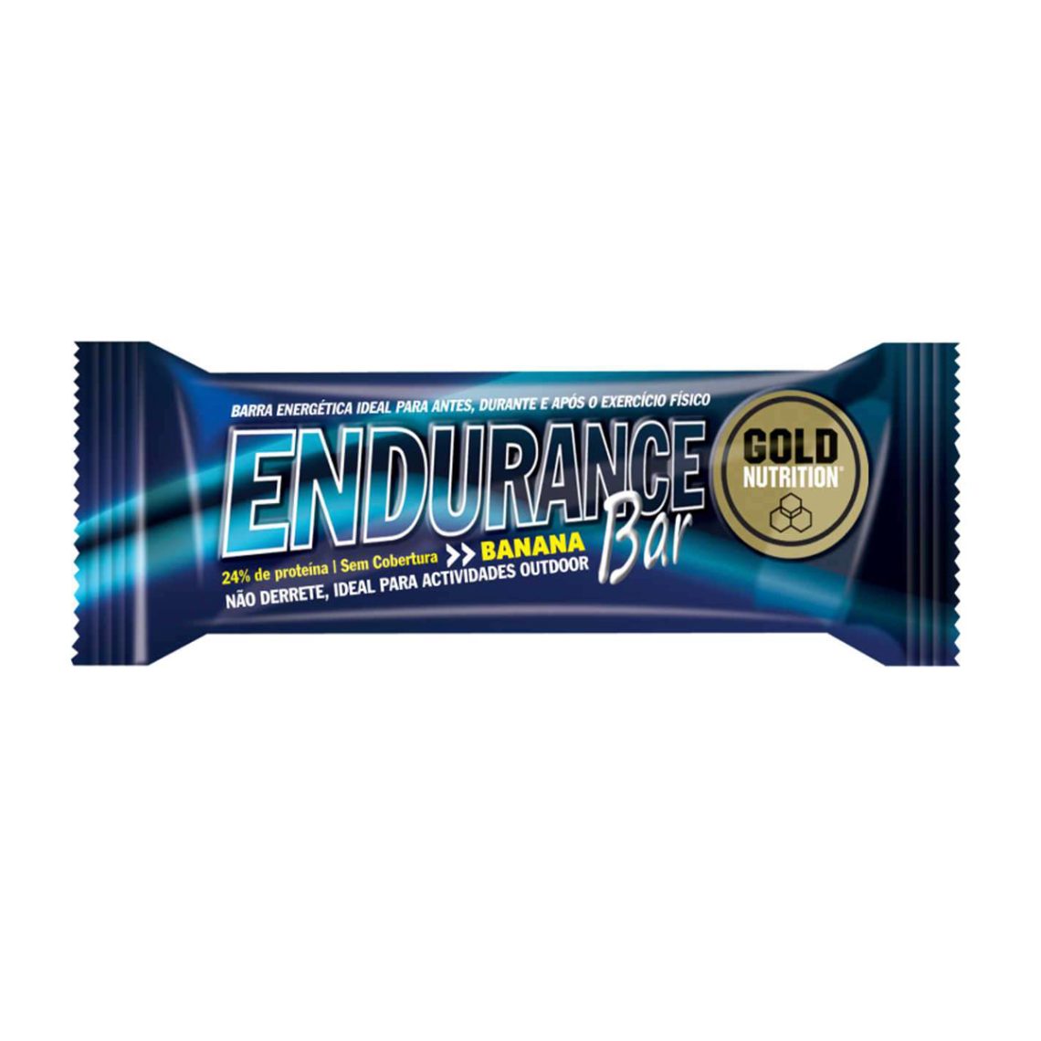 Barrita Endurance Bar Gold Nutrition Con Carbohidratos Y Proteina 60 Gr