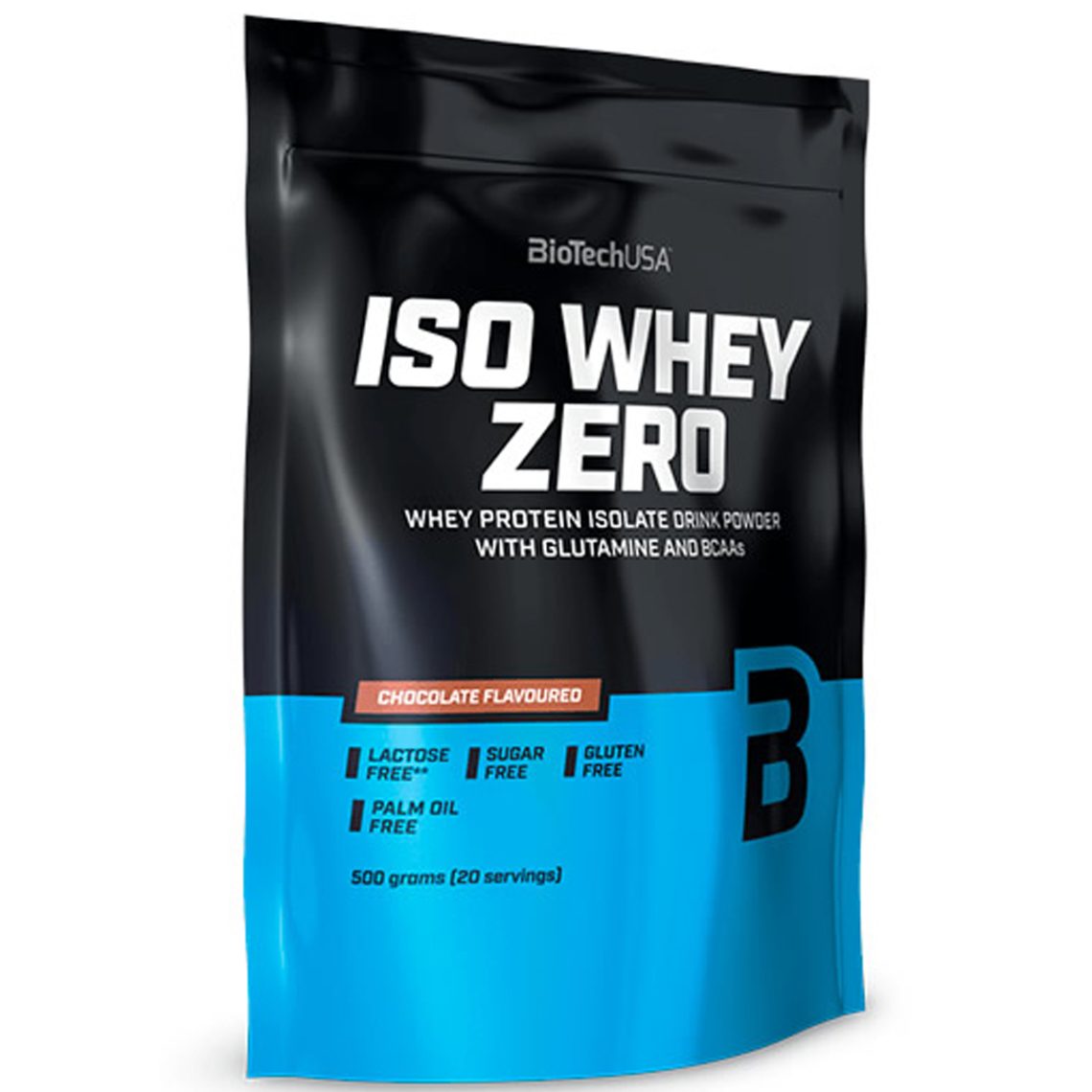 Proteina Iso Whey Zero Biotech USA 500 Gr - PROTEINA NATIVA.